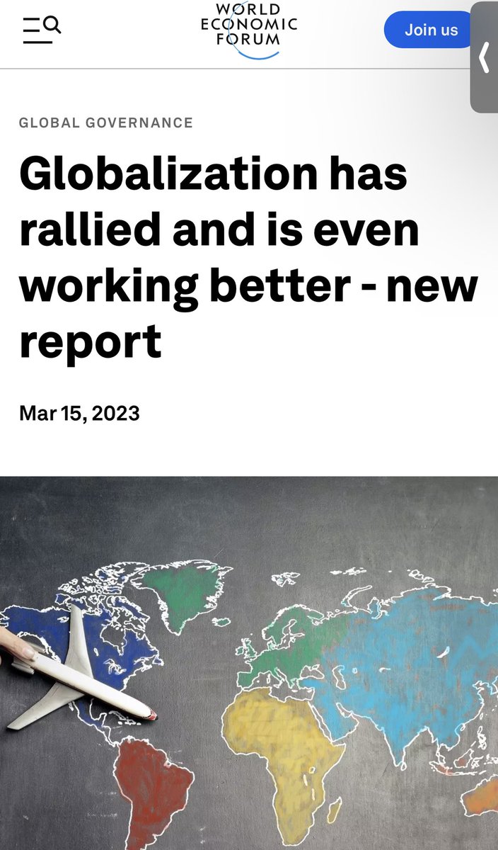 Gonz on Twitter: "The whole “de-globalization” narrative was false hype. Did we really think it ...