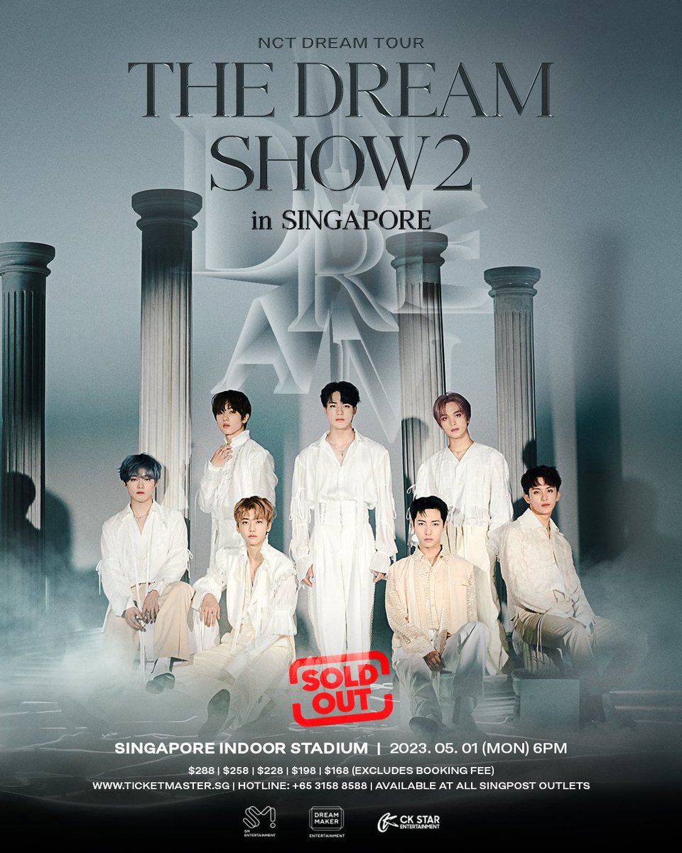 NCT DREAM CENTER on Twitter: "NCT DREAM TOUR 'THE DREAM SHOW 2 : In A DREAM' SINGAPORE — SOLD ...
