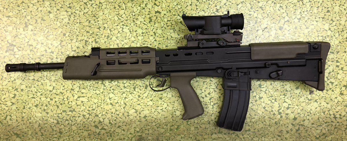 マグナムショップ むげん 蒲田店 on Twitter: "本日のご紹介はこちらです。WE L85 イギリス軍 ガスガン ダットサイト付き"