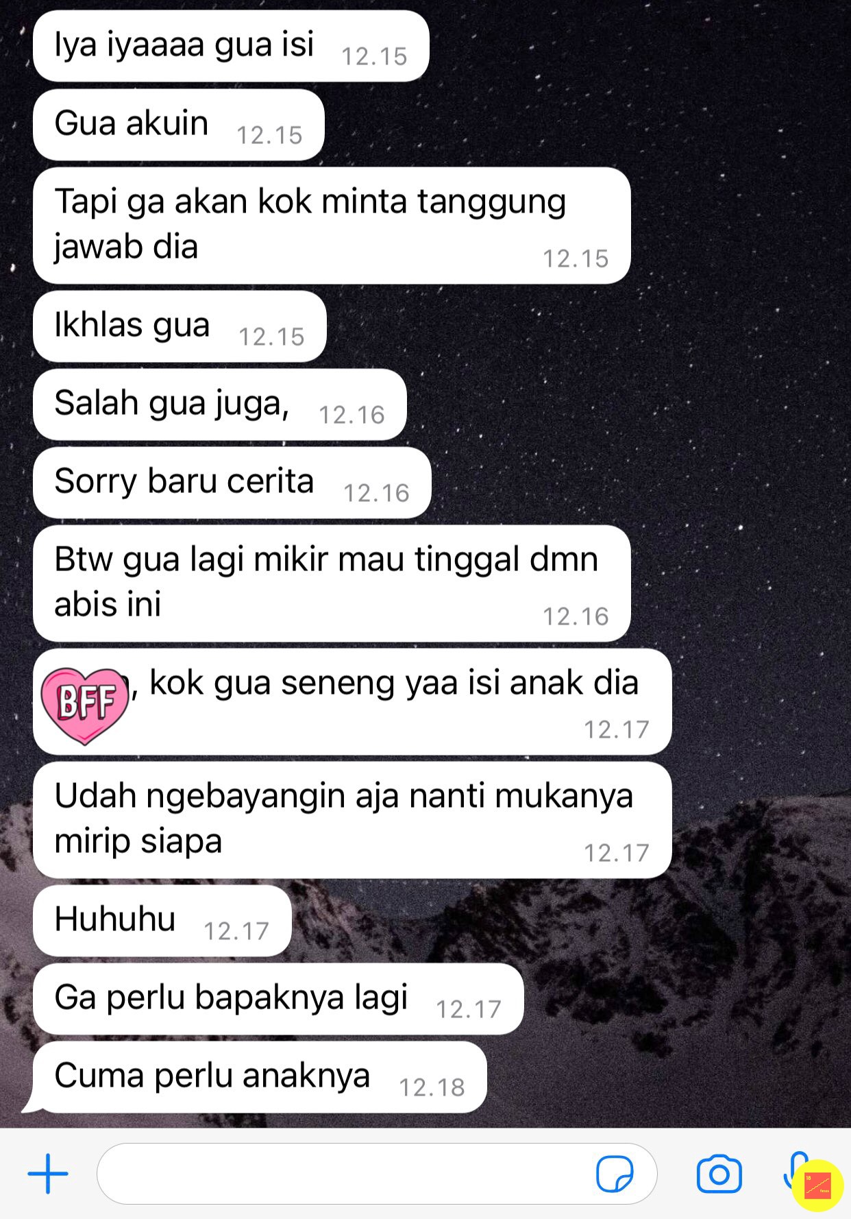 CEK RULES on Twitter: "18! Gua ga tau apa yang ada dipikiran temen gua ini. Iya sihh duitnya ...