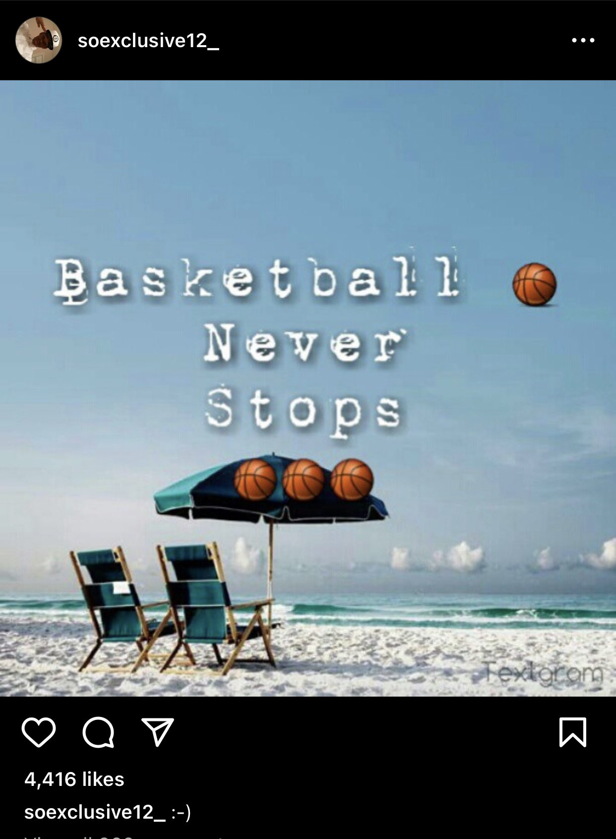 Basketball Never Stops Wallpaper Blue