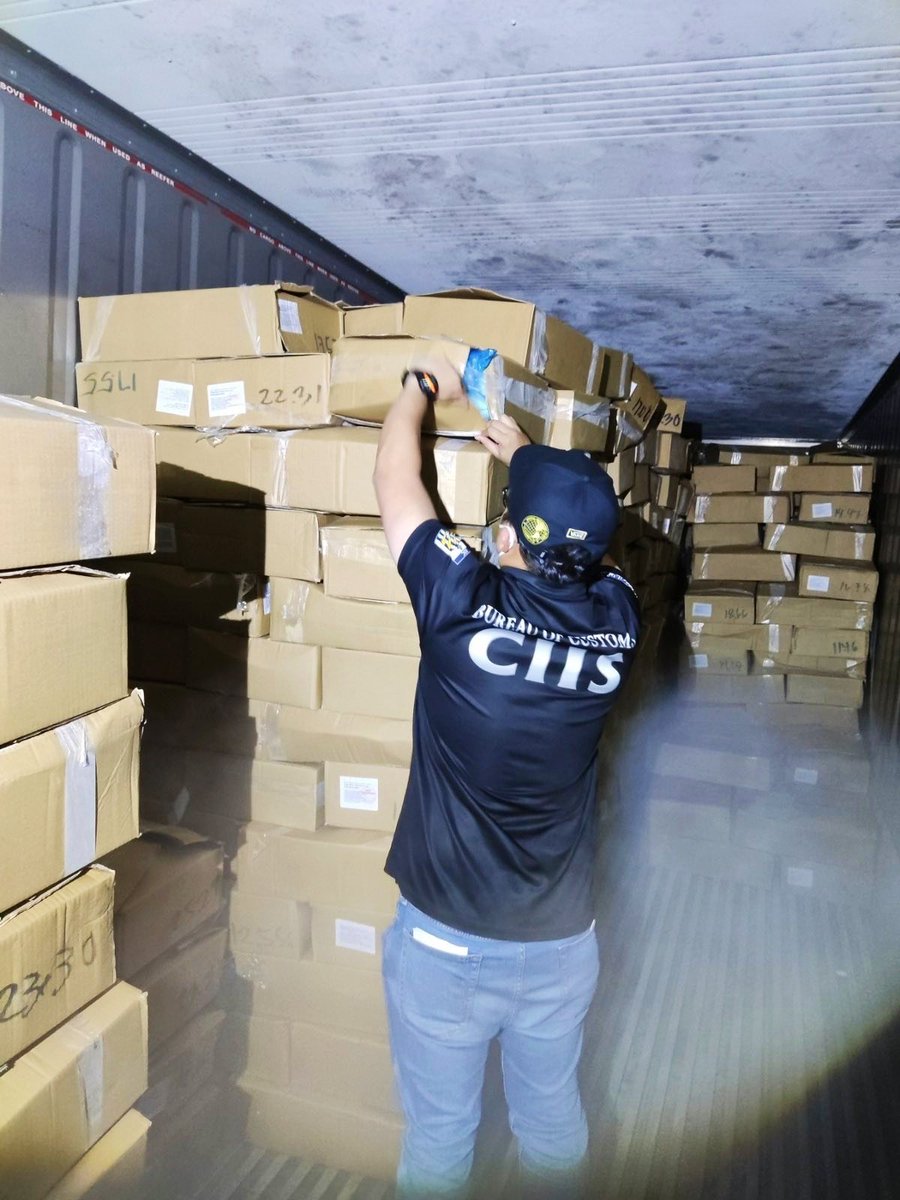 DZBB Super Radyo on Twitter: "RT @CustomsPH: A series of raids of seven warehouses or cold ...