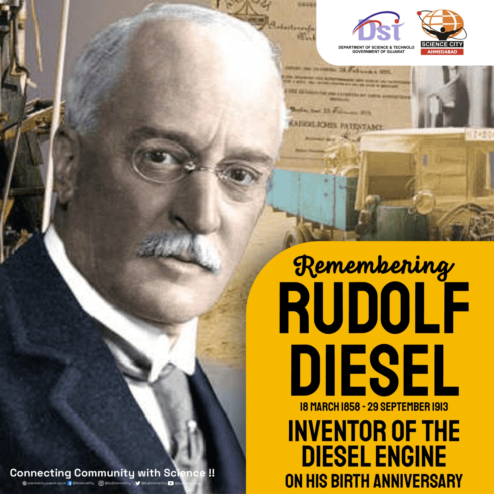 Rudolf Christian Karl Diesel Engine