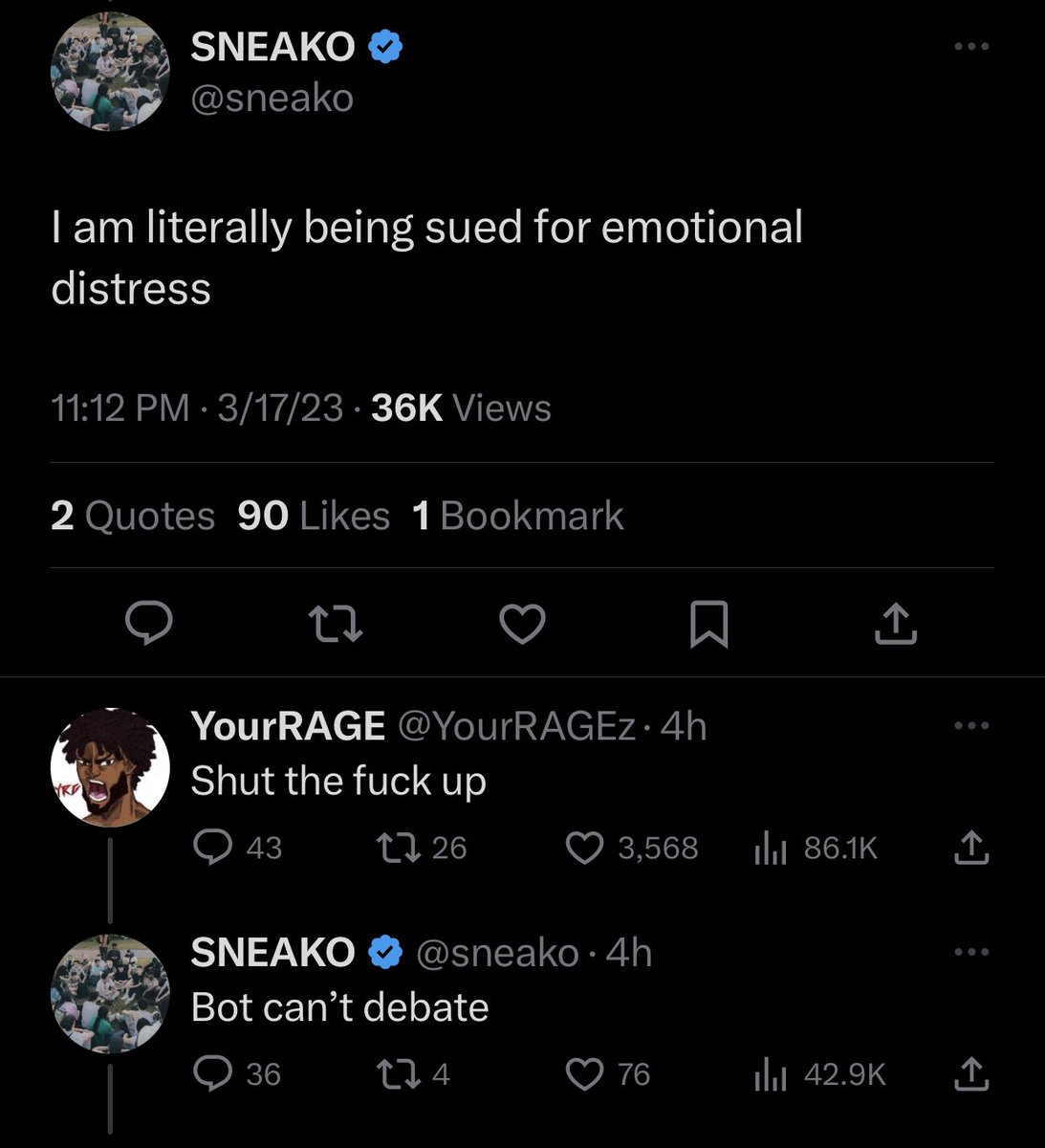 Sneako Updates On Twitter Sneako Triggers Yourrage When Asked To