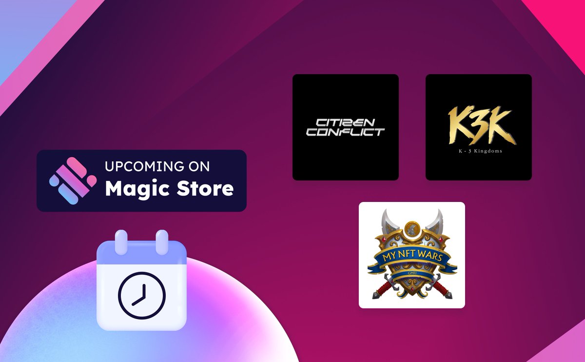 Magic Square on Twitter: "@MyNFTWars, @CitizenConflict and @K3Kingdoms are now in our “Upcoming ...