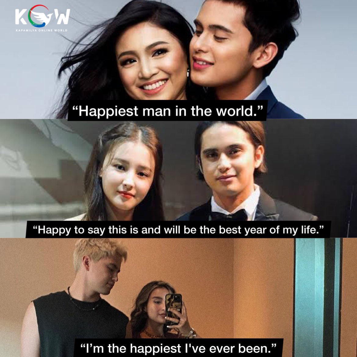 Kapamilya Online World on Twitter: "James Reid when in love is at his happiest men alive 🥰🥰🥰 ...