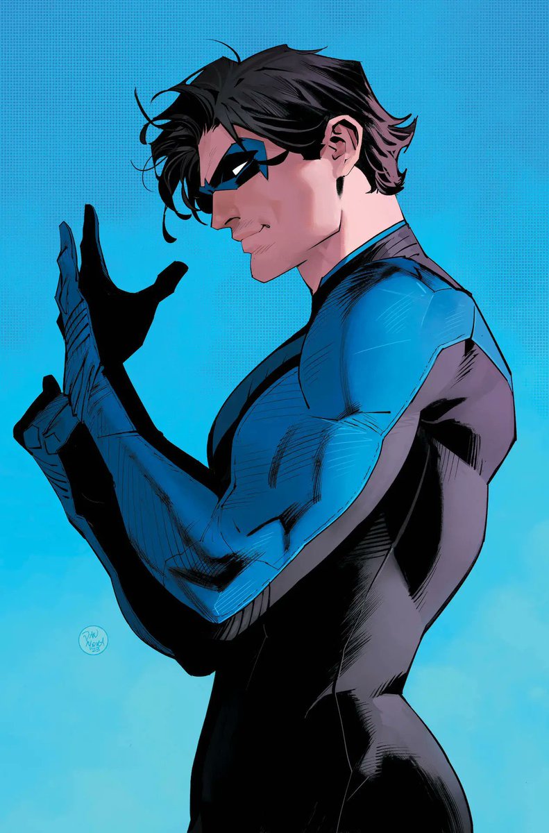 「Nightwing #105 variant cover 」|Dan Moraのイラスト