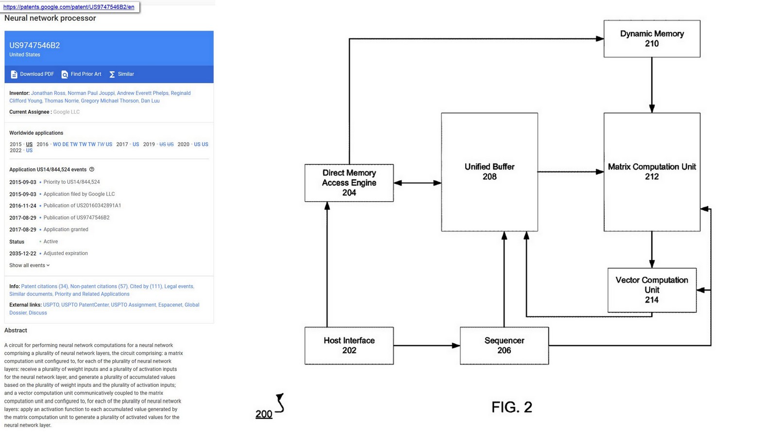 OGAWA, Tadashi on Twitter: "=> Google "Neural Network Processor", J. Ross, et al., Aug 2017 (Sep ...