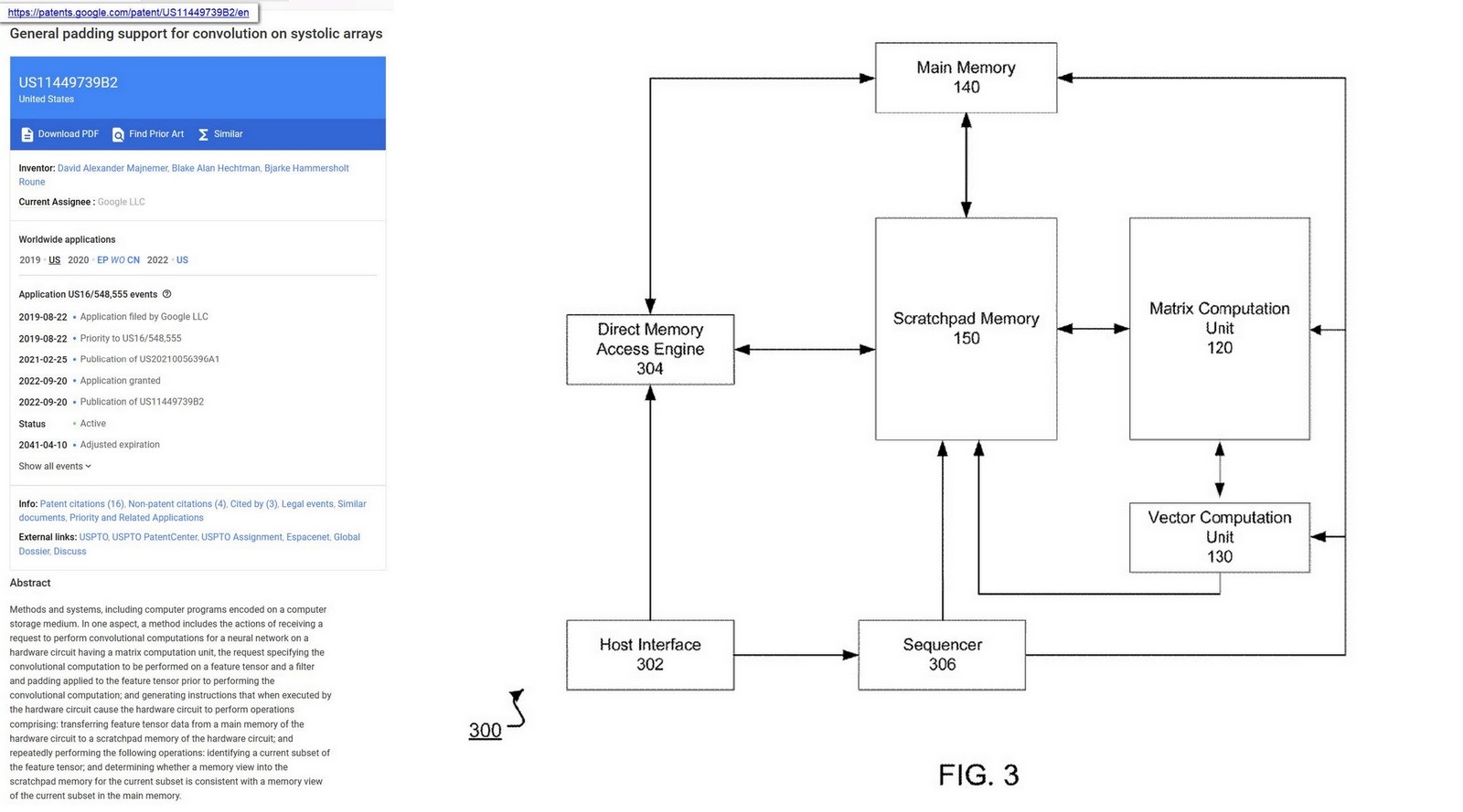 OGAWA, Tadashi on Twitter: "=> Systolic Array, Google, Patent Multiplier and Adder, Appl (Jul ...