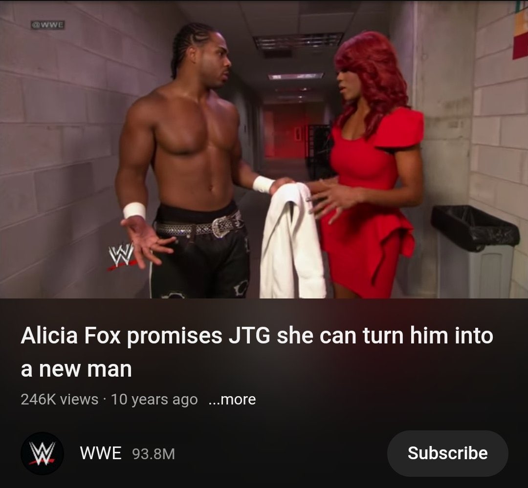 WWE Gimmicks That Just Didn’t Workout on Twitter: "JTG “New And Improved”: In 2012, Alicia Fox ...