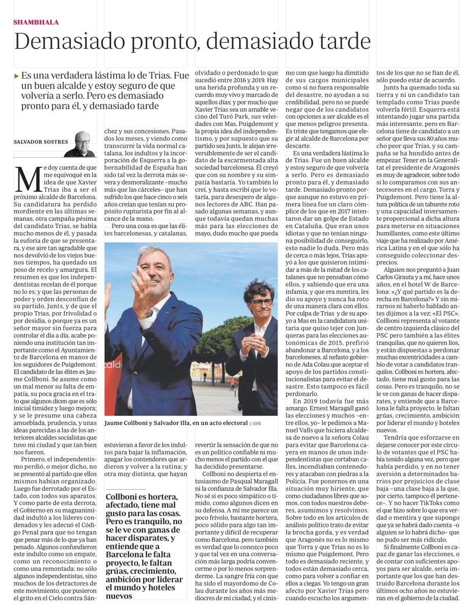 Artículos de Sostres on Twitter: Artículos de Sostres on Twitter: