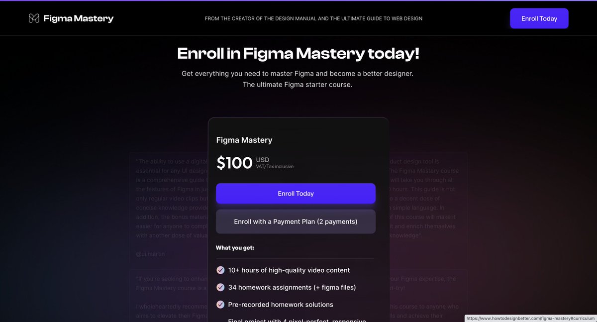 A quick Figma Mastery update: The full course is now available for a ...