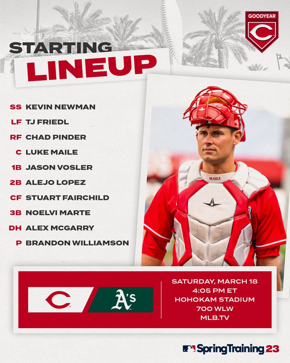 Cincinnati Reds On Twitter Saturday s Reds Lineup Against The A s In cincinnati-reds-on-twitter-saturday-s-reds-lineup-against-the-a-s-in