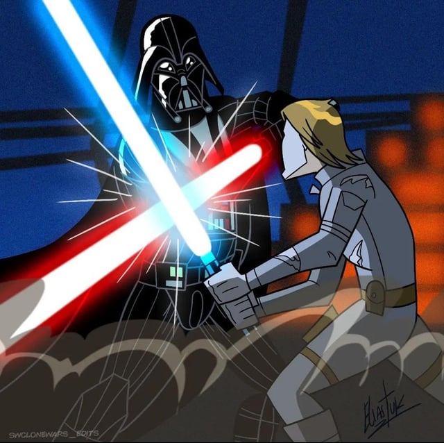 Star Wars Clone Wars 2003 Darth Vader