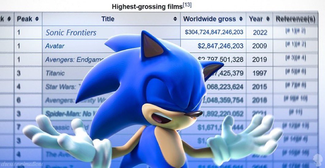 Dark on Twitter: "@TailsChannel @famitsu @moq_46 @SonicOfficialJP The Sonic sweep is never Die ...