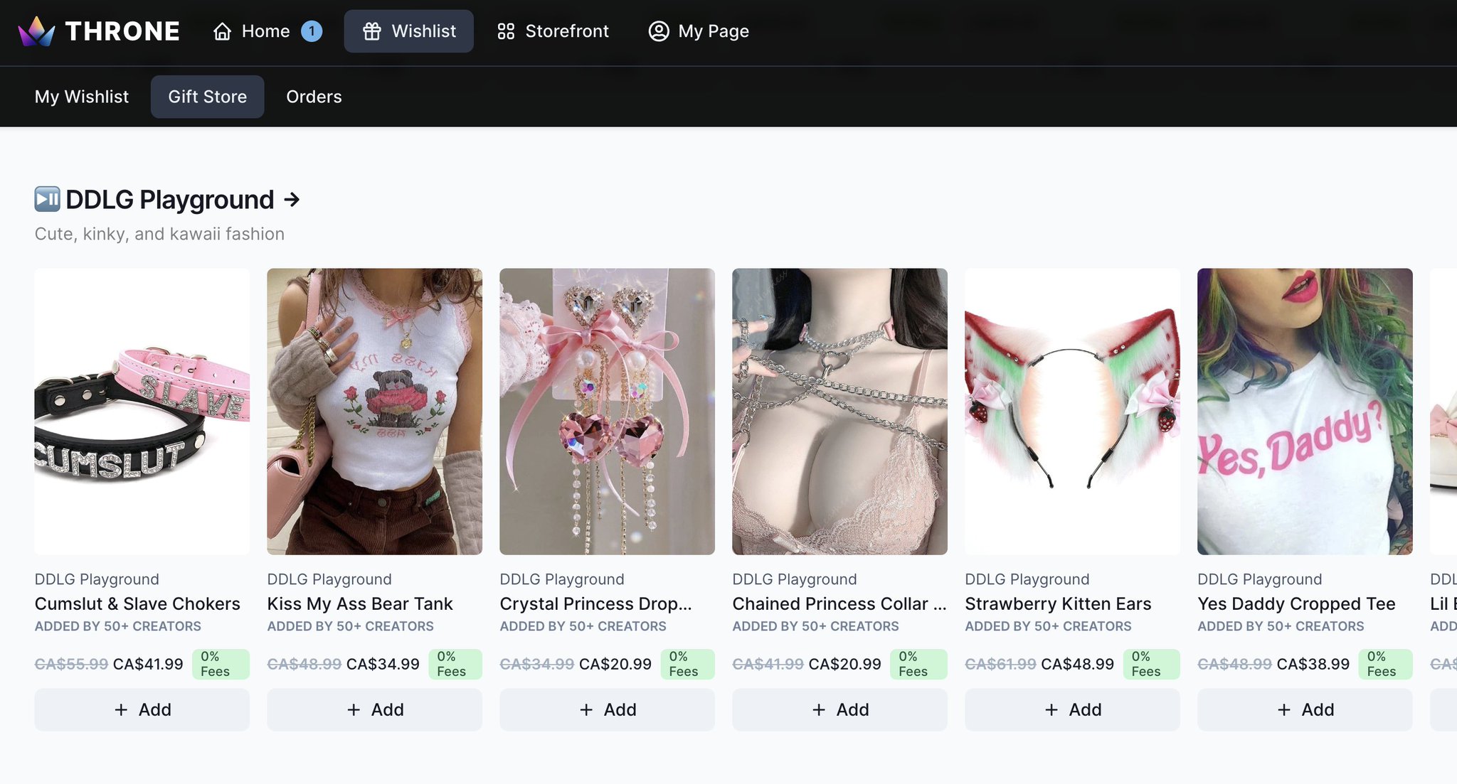 DDLG Playground on Twitter: "Pssst, did you guys know we're an official partner with Throne? 😱 ...