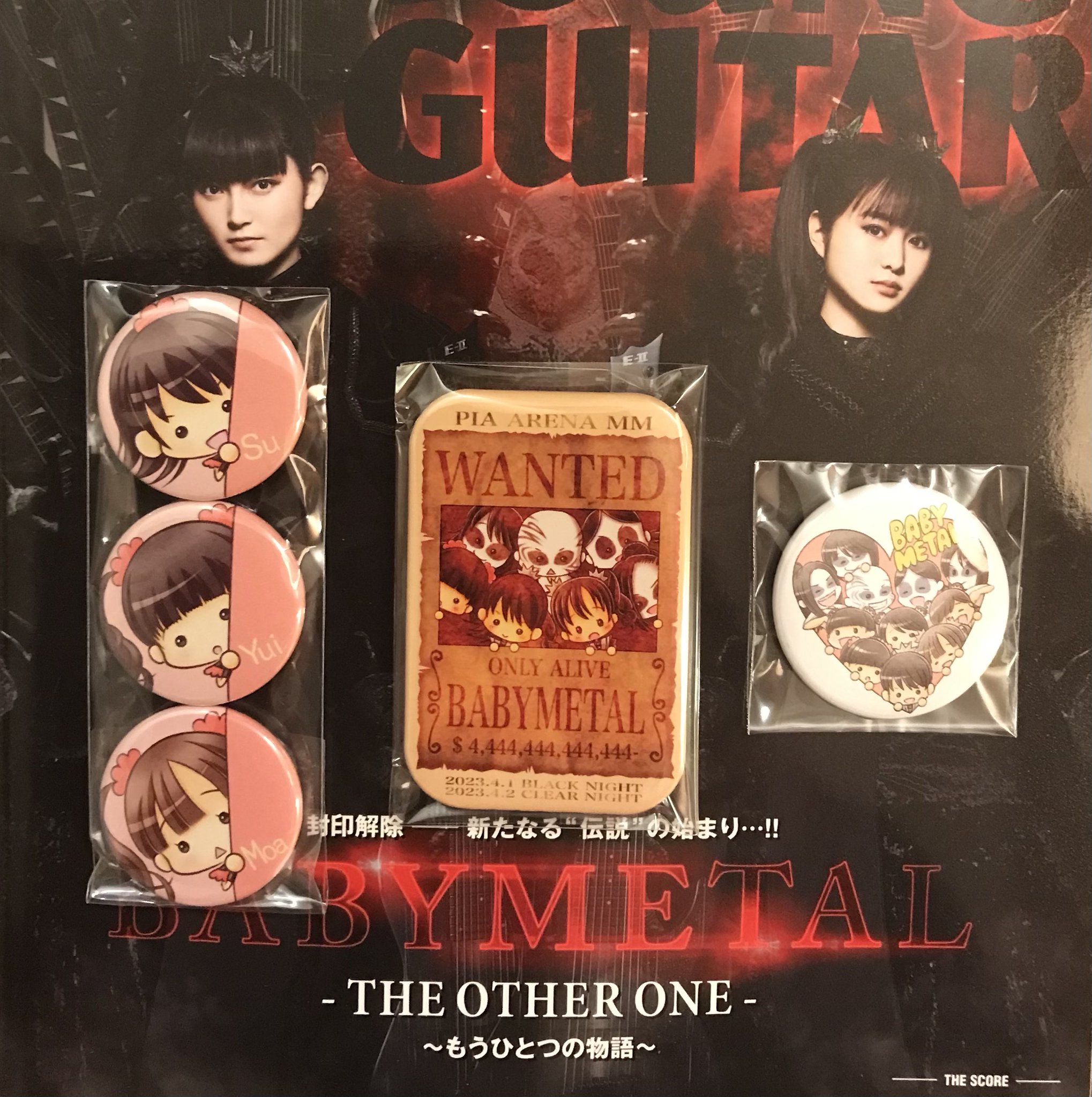 hiro(o^^o)🦊🦊🦊 on Twitter: "やっとできました^^ 横浜ぴあアリこの3種類の缶バッジ持っていきます*ˊᵕˋ)੭ #BABYMETAL #babymetal_fanart ...