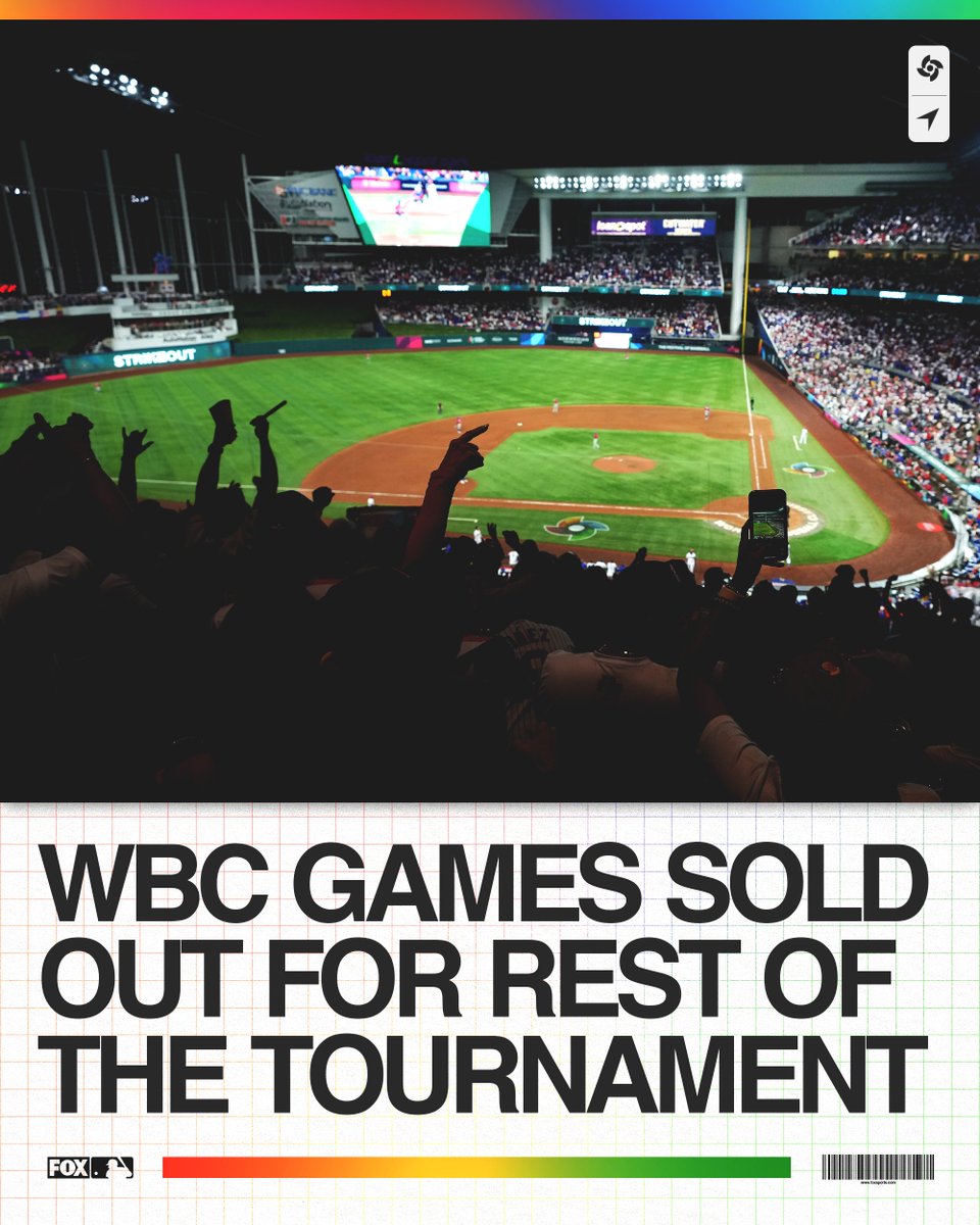 lucash on Twitter: "never stop having the WBC @mlb"