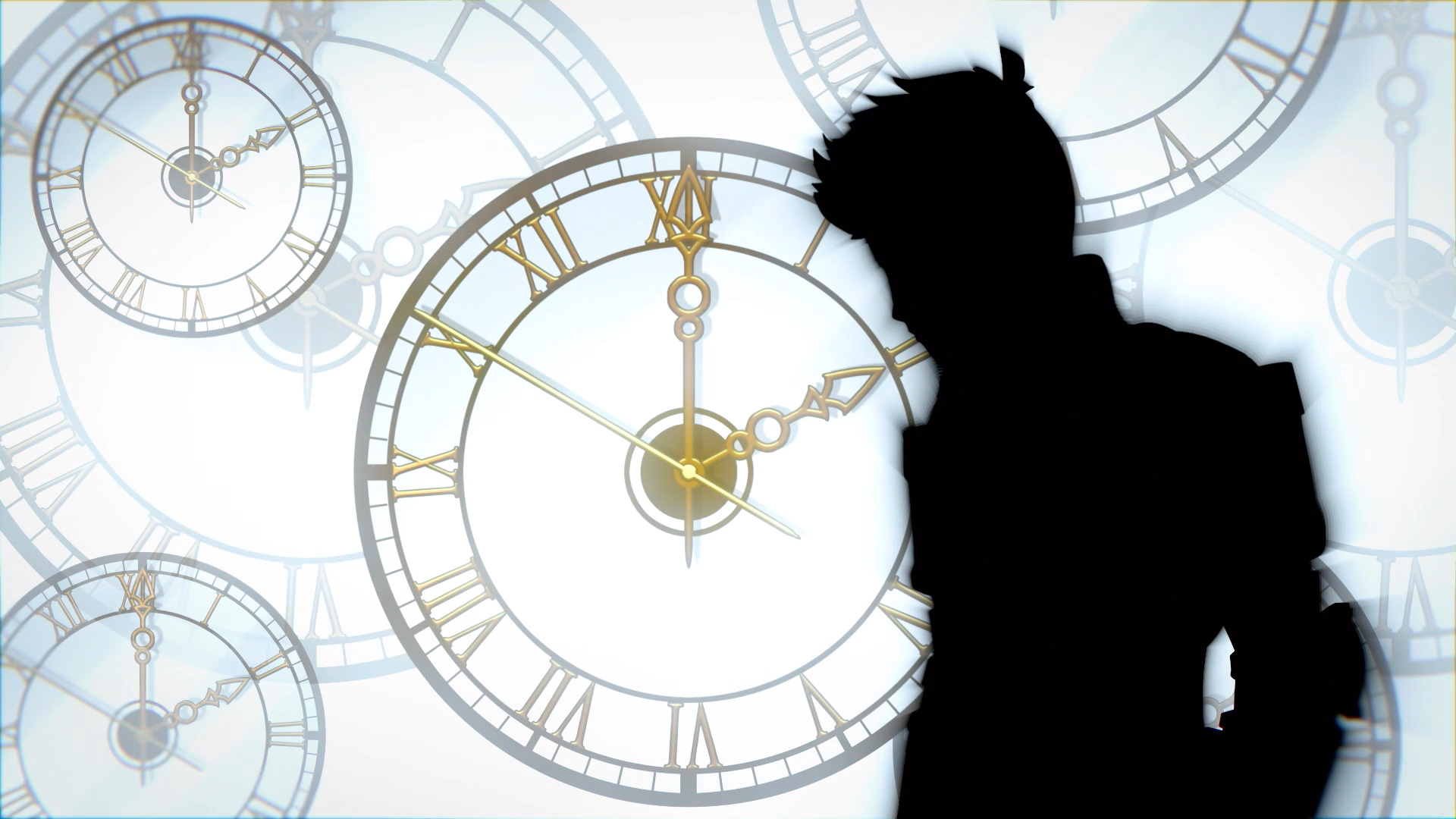 Steins Gate Wallpaper Clock