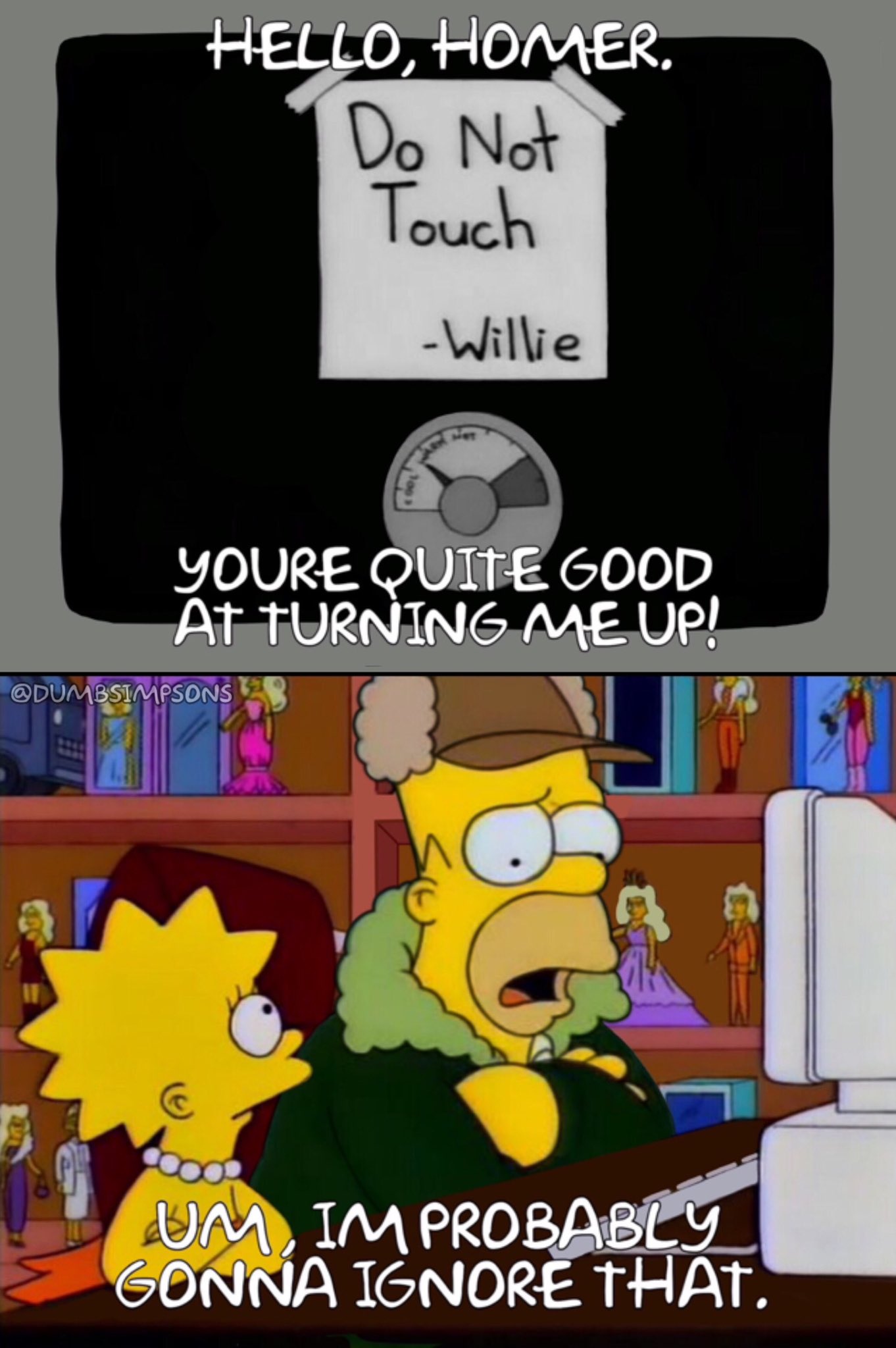 Willie Simpson Memes The Simpsons Make Way For Willie! #thesimpsons