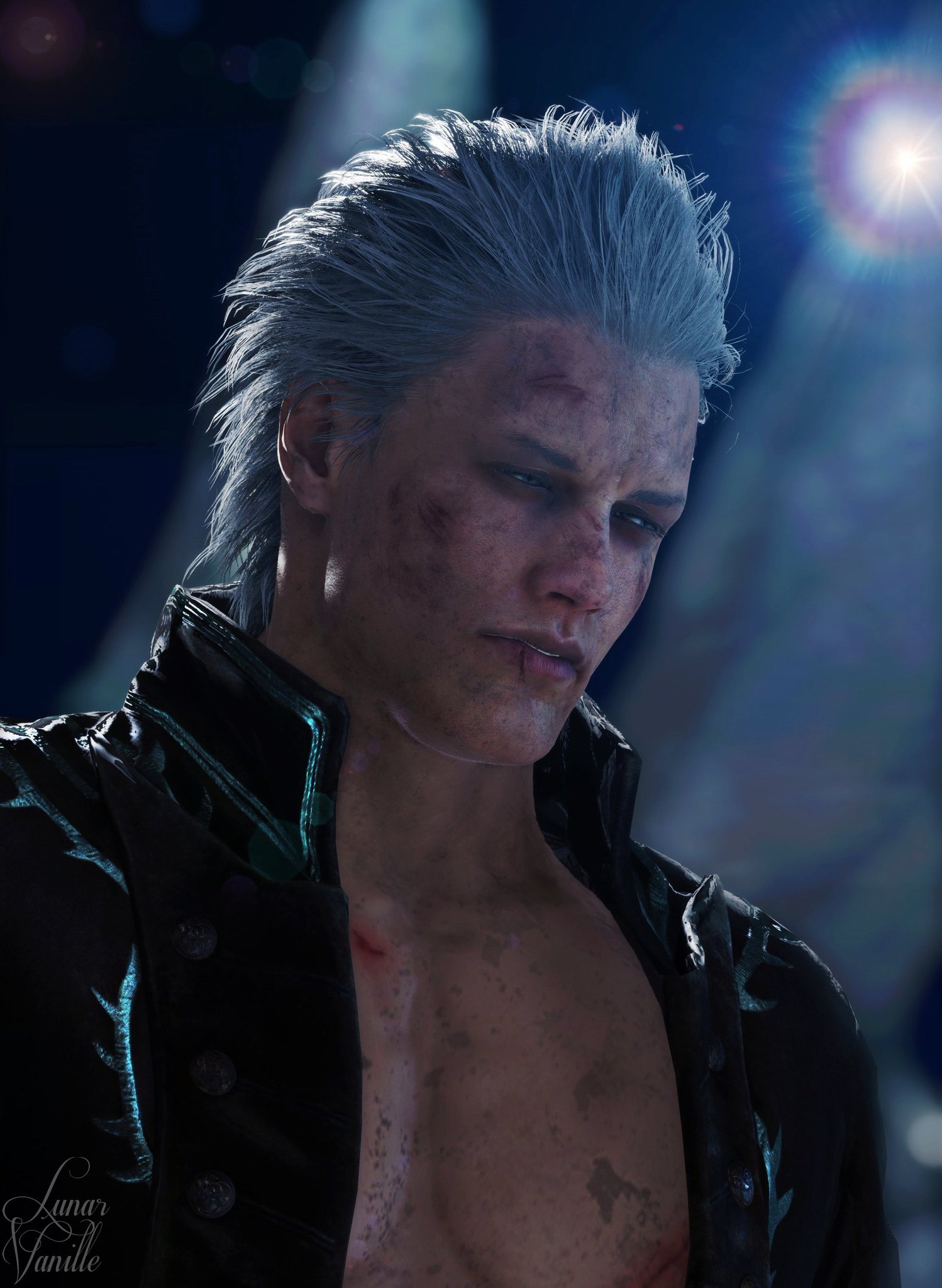 Van on Twitter: "Why is he so... 🤤 #Vergil #DevilMayCry #DevilMayCry5 #DMC5 https://t.co ...