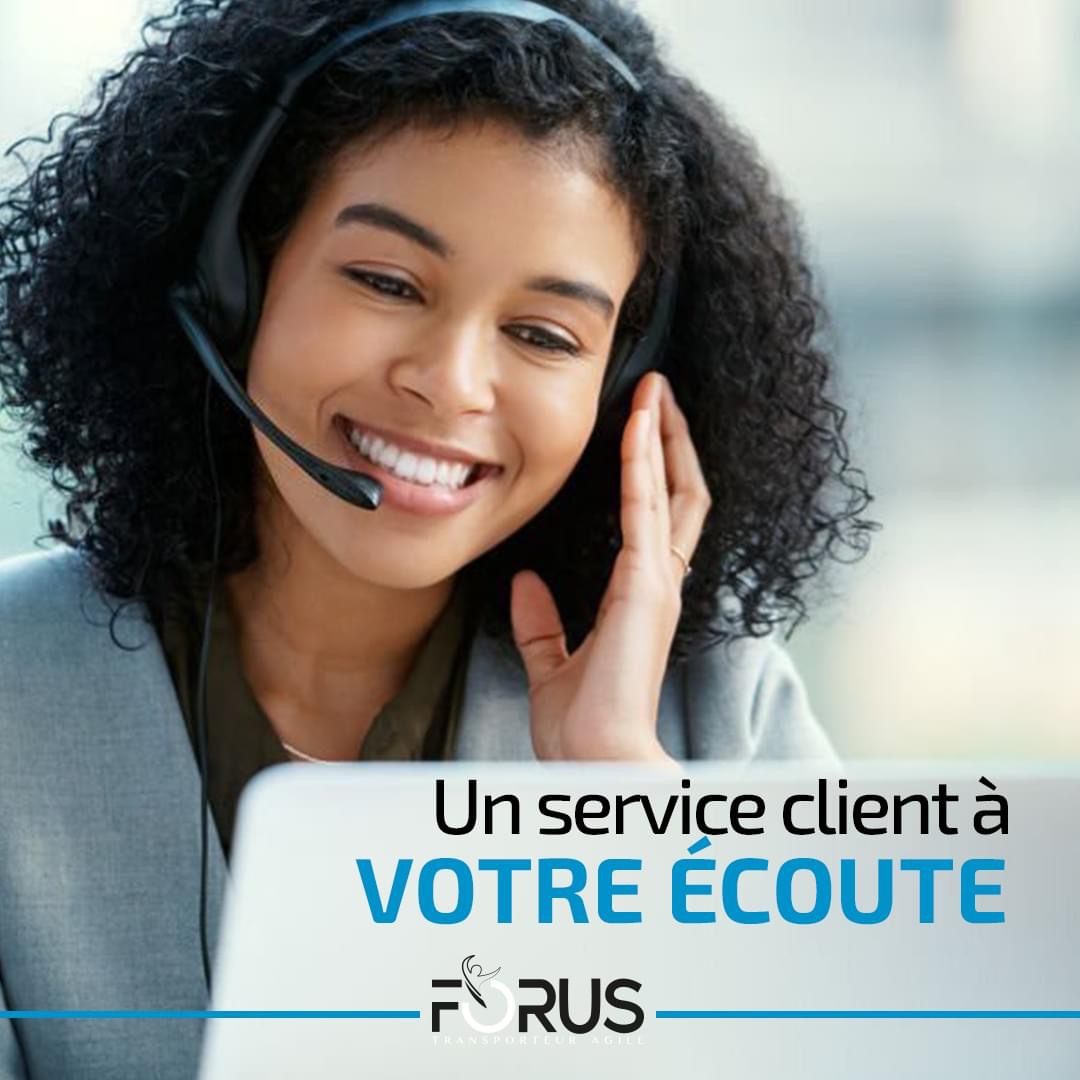 FORUS TRANSPORT on Twitter: "Notre service client est disponible à tout moment, pour répondre à ...