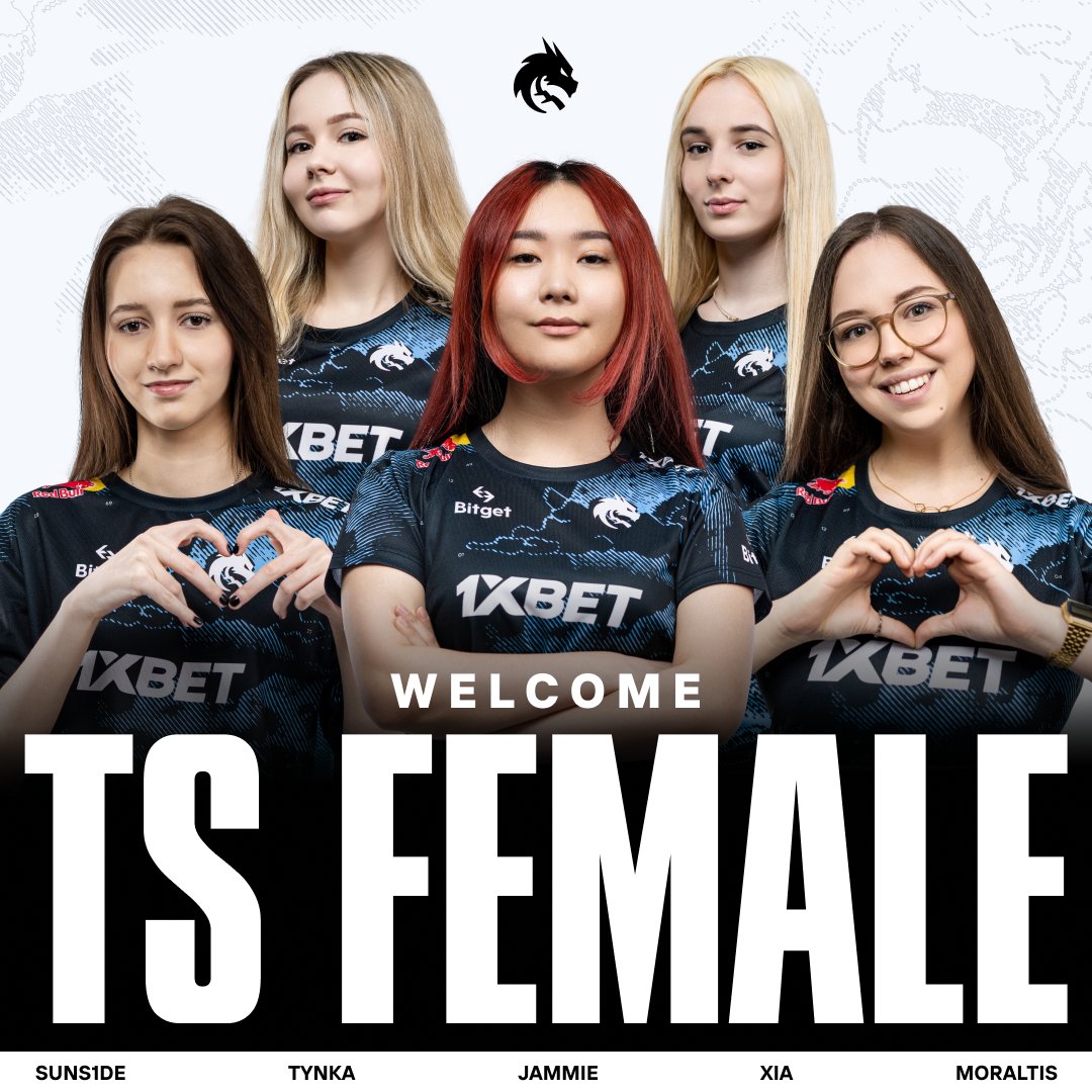 Team Spirit On Twitter Welcome Team Spirit Female 💙🖤 Spiritfemale Csgo