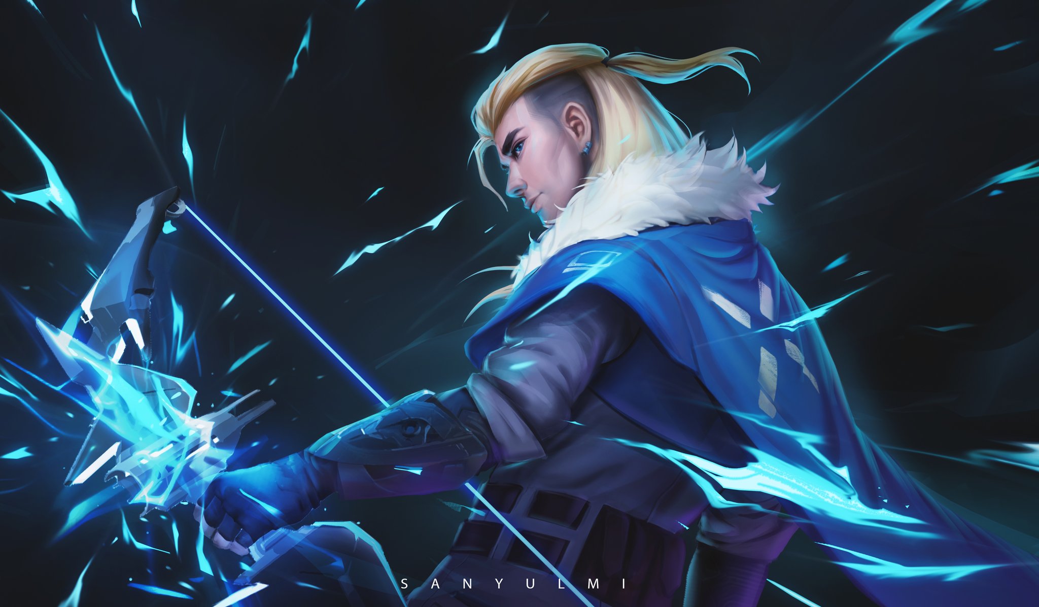 Sanyulmi on Twitter: "Submission for #SovaFanArtComp #Sova #VALORANT #ValorantArt # ...