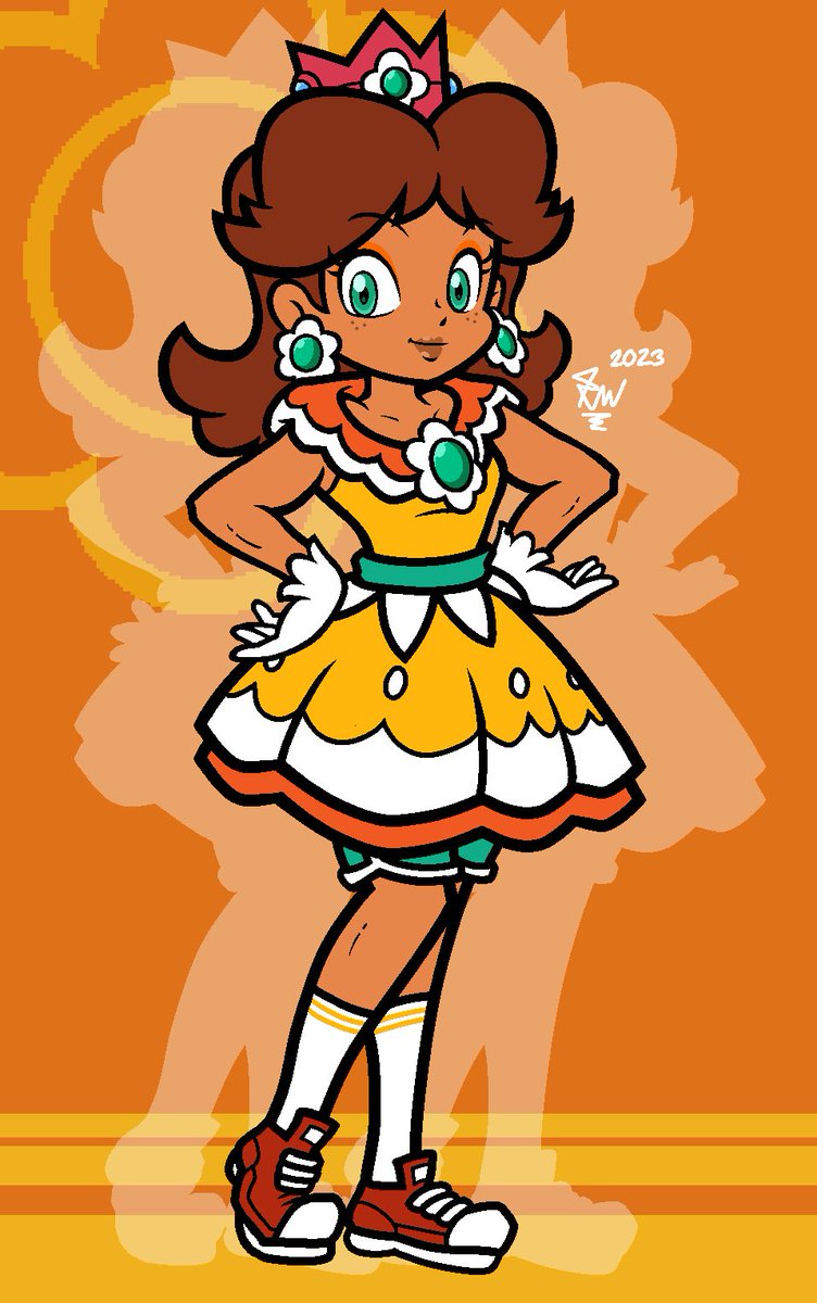 S/W🍜 on Twitter: "RT @eggsalad2dx: DAISY REDESIGN!!!!!! never liked how plain her outfit was ...