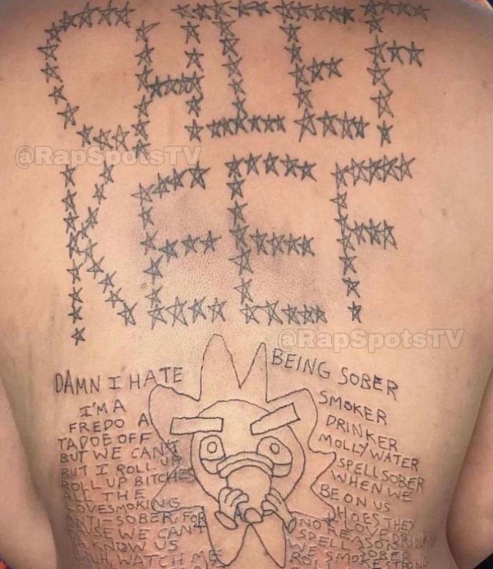 Chief Keef Sosa Tattoo