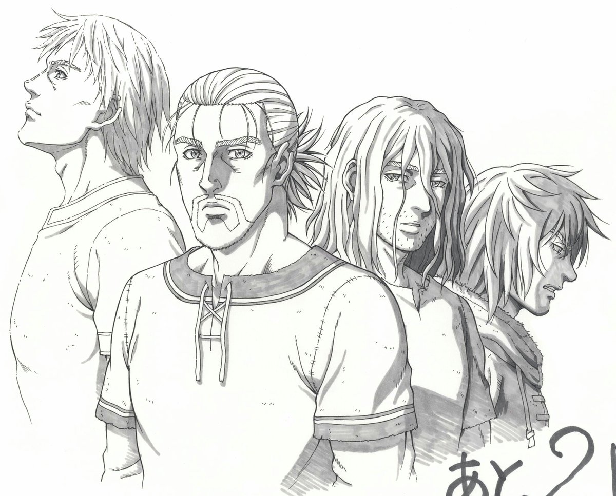 Mr Goose On Twitter Rt Vinlandworld Illustration Of Thorfinn By