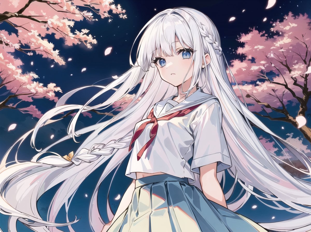 おると On Twitter 58 白髪少女 Aiイラスト Aiart 少女 白髪 Aiイラスト好きさんと繋がりたい