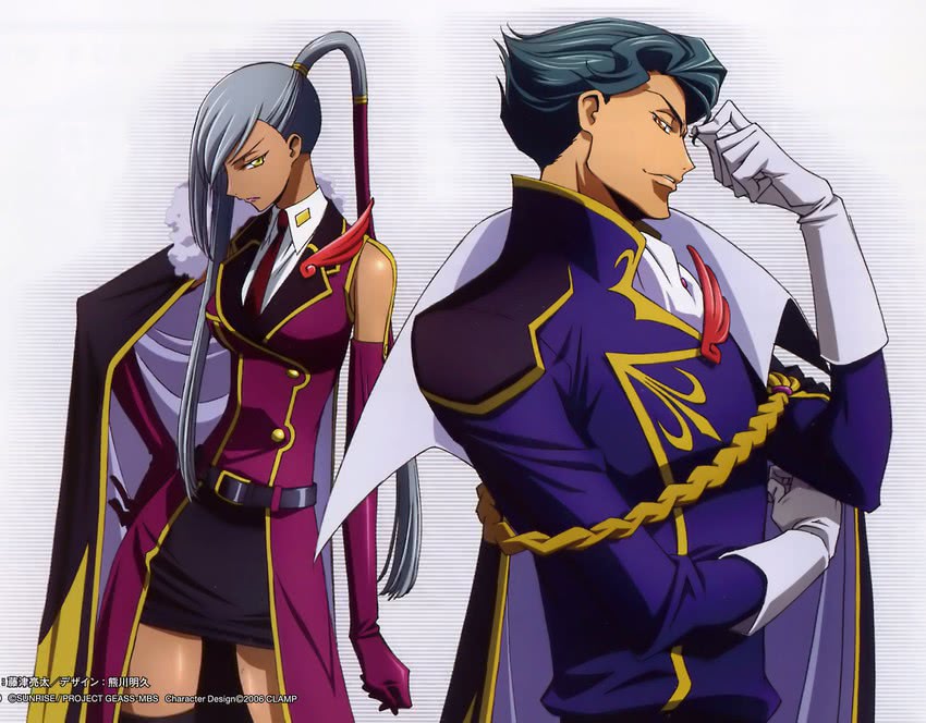 Code Geass Female Characters