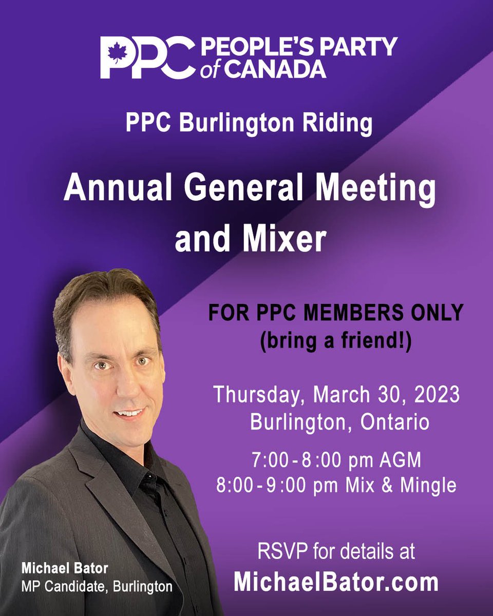 New Generation PPC on Twitter: "RT @MichaelBator6: I really hope @ppc_burlington @PPCOakville ...
