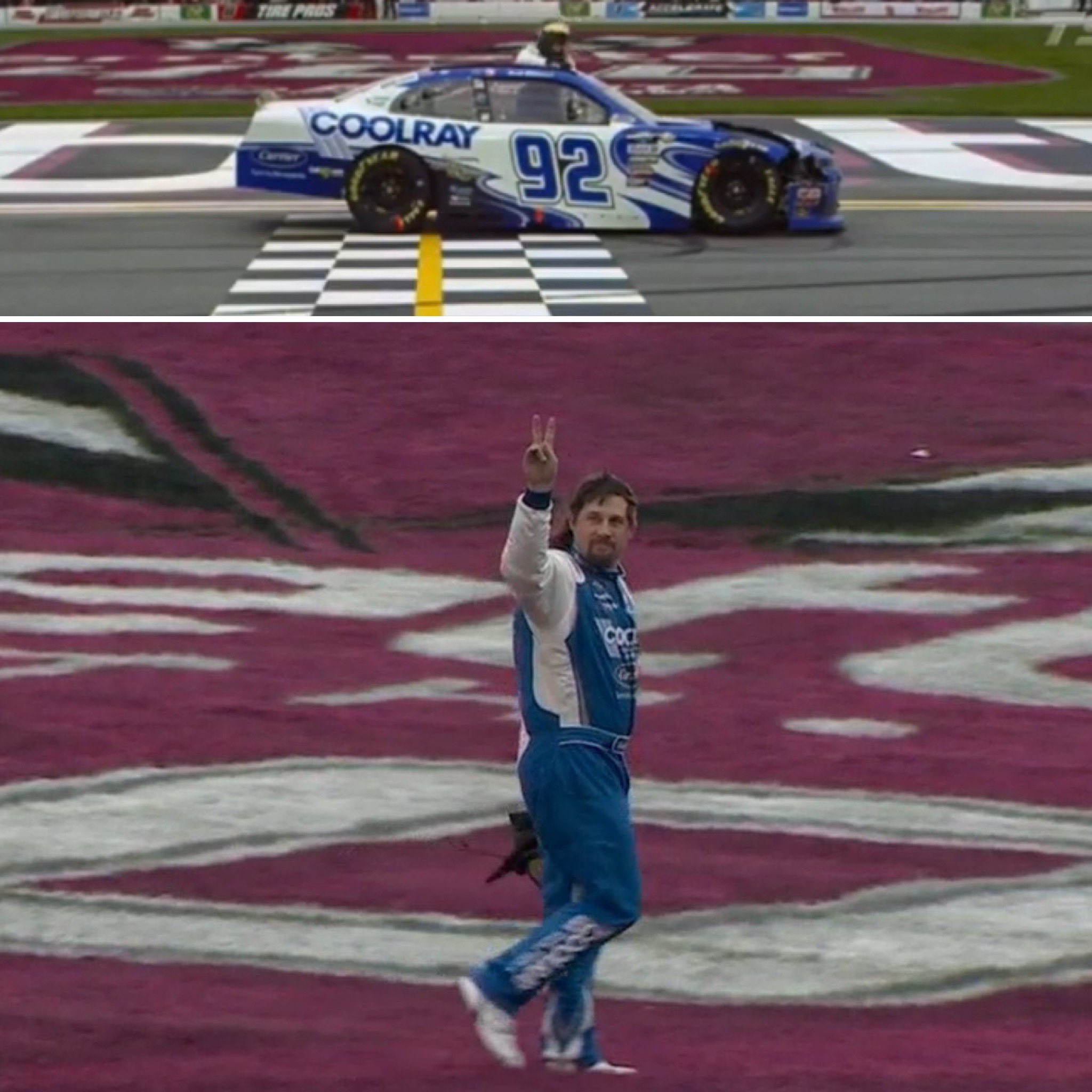 Nascar Race Track Finish Line