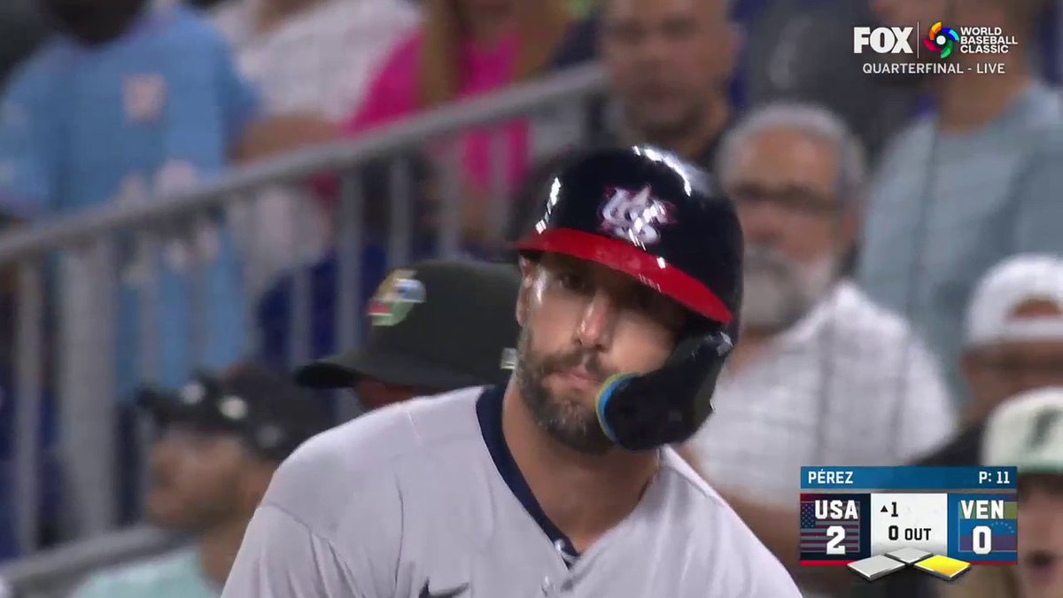 FOX Sports: MLB on Twitter: "Goldy drives in Trout 🇺🇸 Team USA leads 2-0! 📺: WBC on FOX"