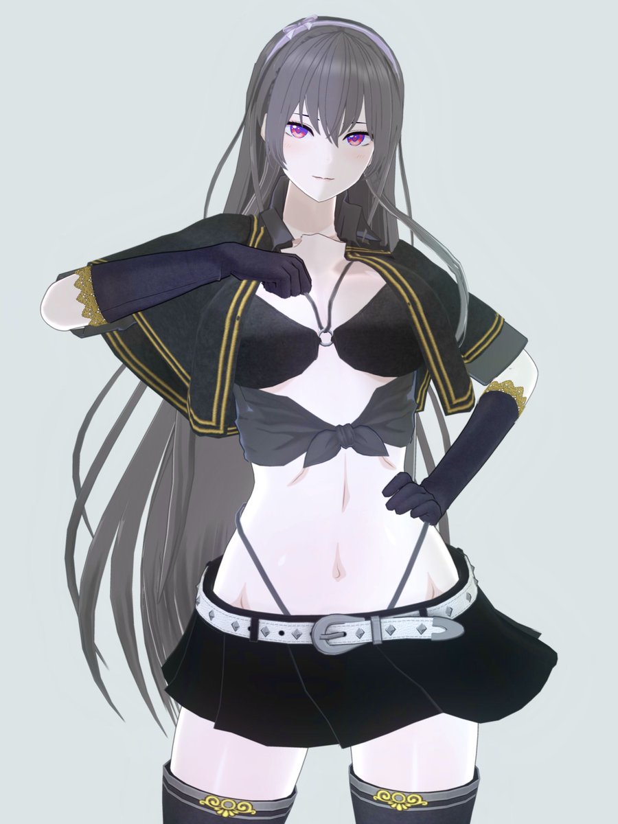 p on Twitter: "久しぶりに黒髪٩(ˊᗜˋ*)و #COM3D2 #カスタムオーダーメイド3D2"