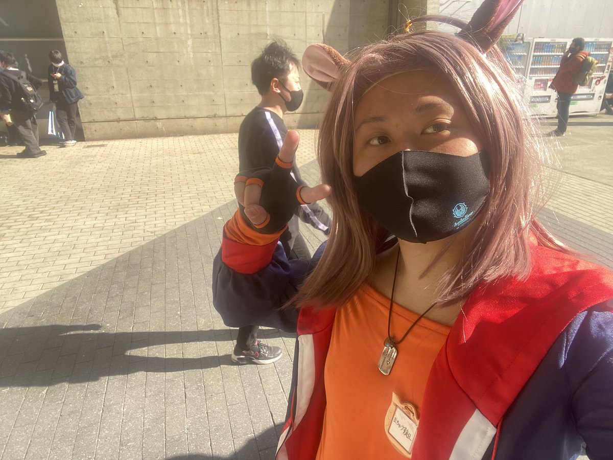 Slowpuke On Twitter Rt Yappy7216 まつりちゃんのコスプレして回ってました まつりある ひろがるホロライブday2