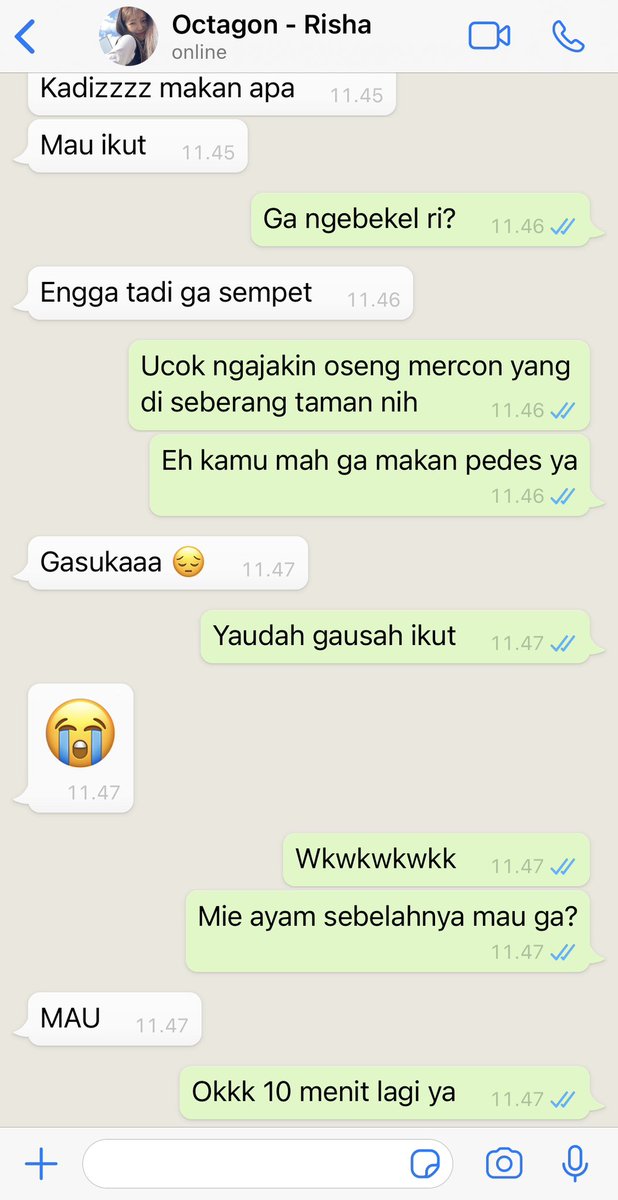 💘 on Twitter: "Yudis sama risha bener2 kakak adek ketemu gede trope yang kalo di kantor hobinya ...