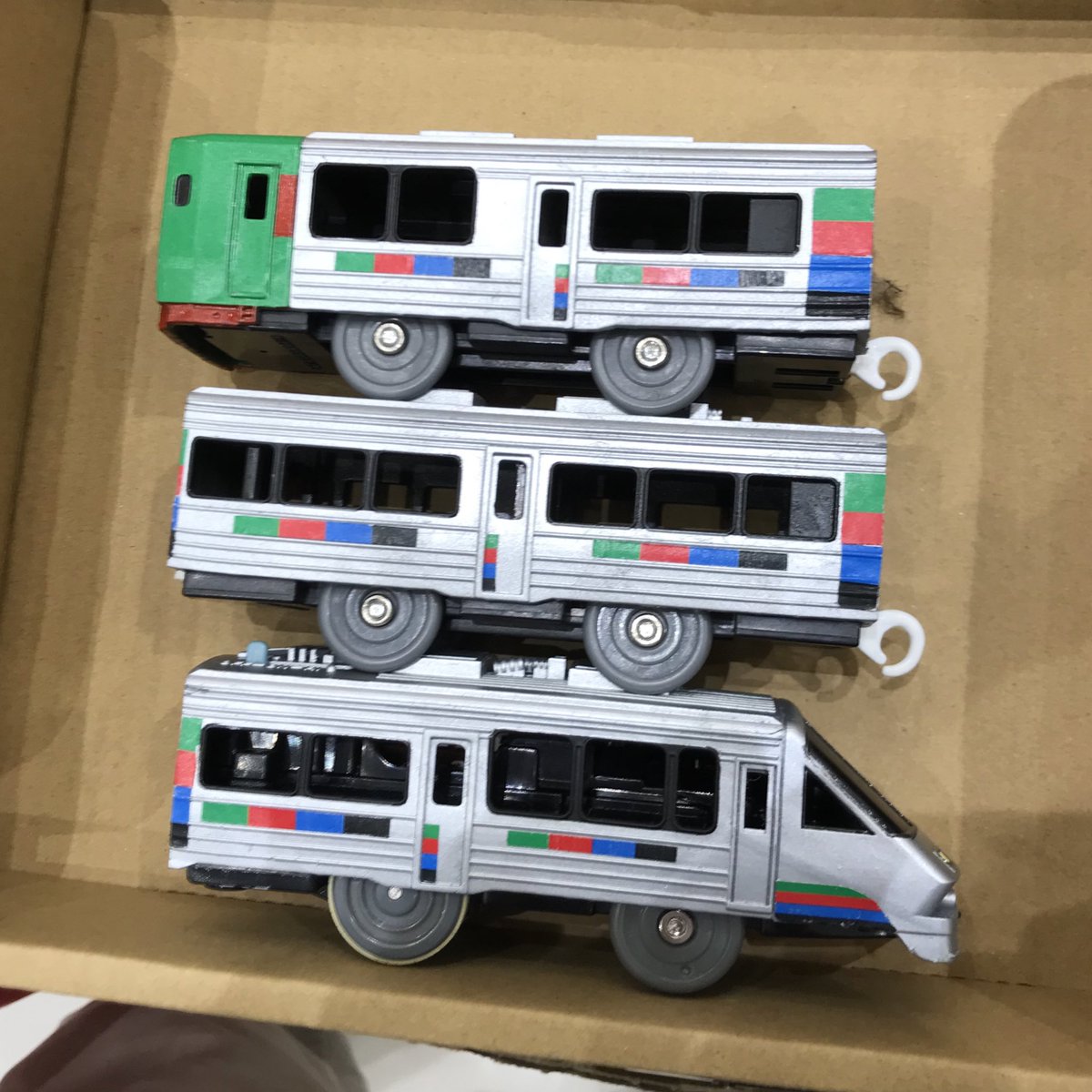 潤滑油 on Twitter: "RT @tobu_narihira: プラレール783系CM35編成完成しました！3D製です サロの特徴的な窓割りやM車の屋根周りにこだわって制作！ 今まで ...