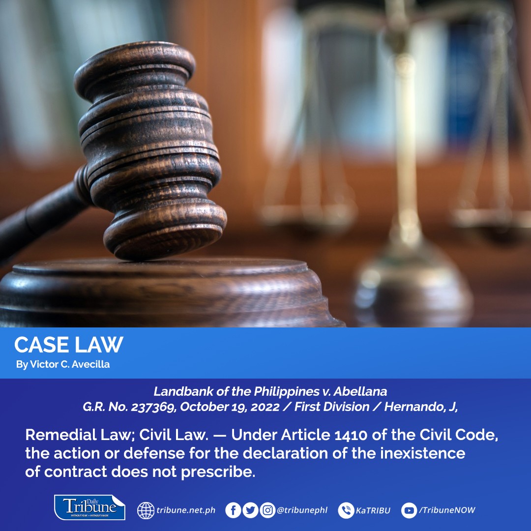 Concept News Central on Twitter: "A void contract's defect is perennial and outright, thus ...