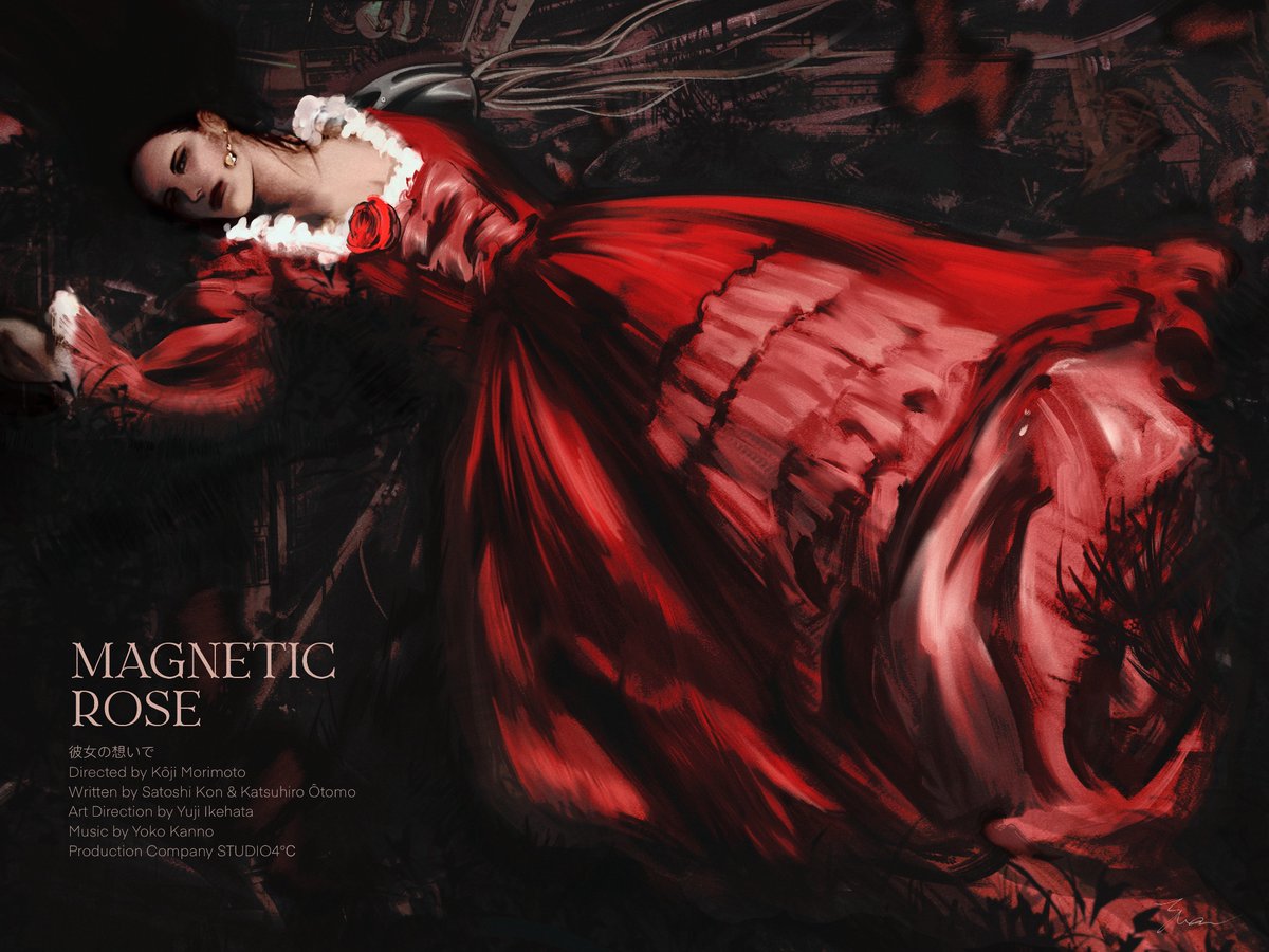 「Magnetic Rose 」|Zi Xuのイラスト