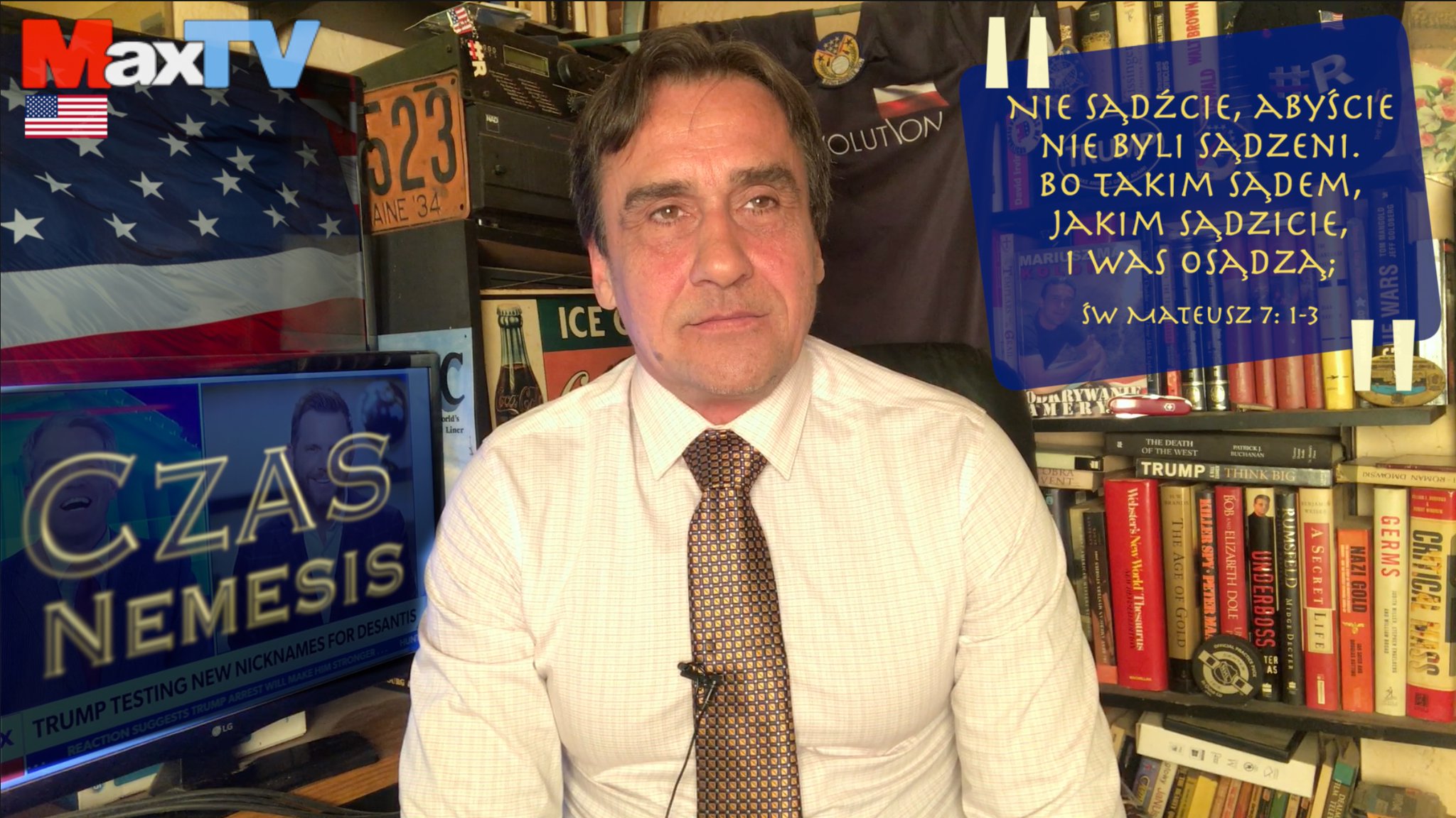 maxkolonko on Twitter: "BREAKING Trump przewiduje areszt we wtorek Też ogląda https://t.co ...