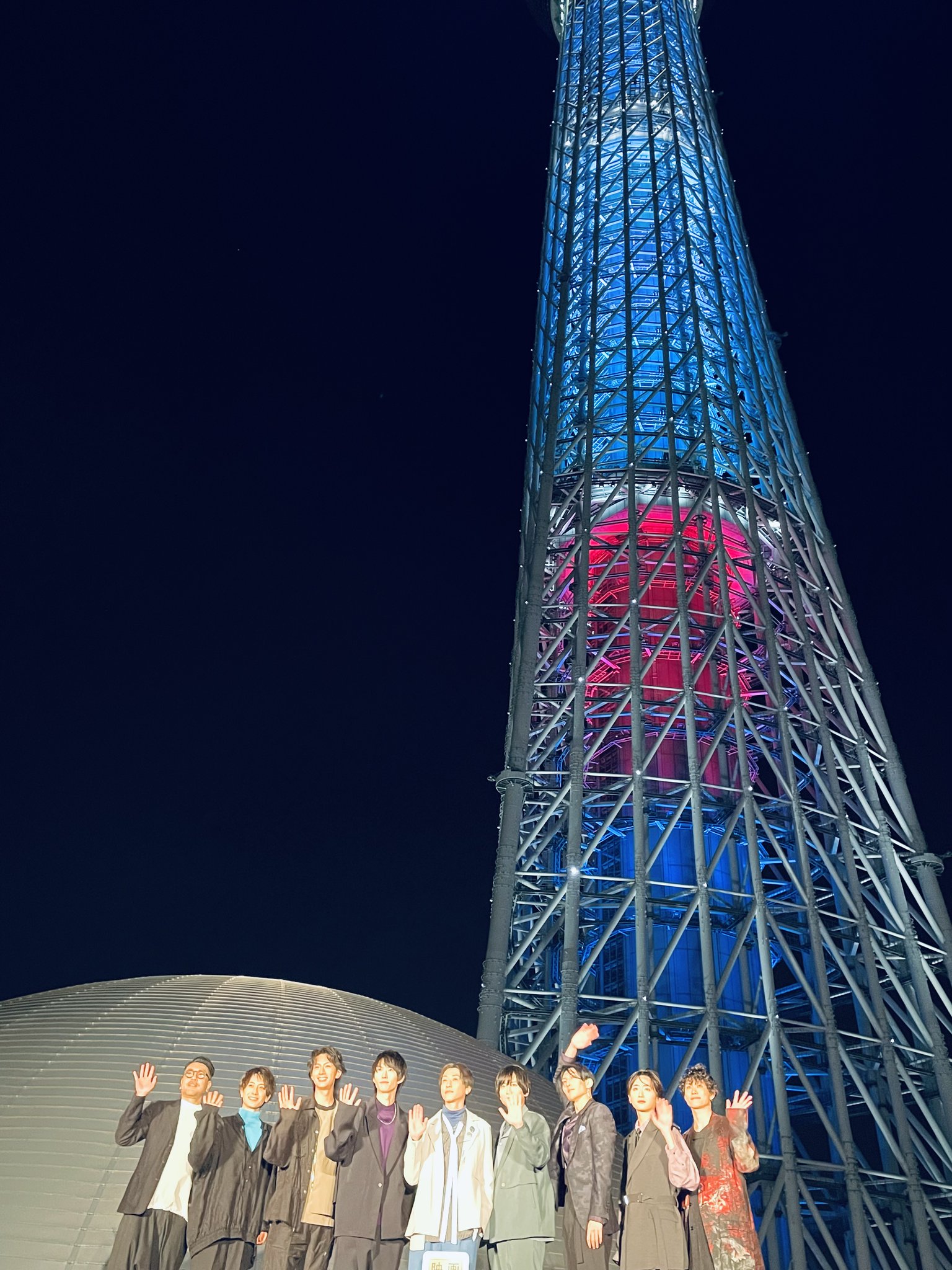 フジテレビュー On Twitter 映画「刀剣乱舞 黎明 」東京スカイツリー点灯式&完成報告会に 鈴木拡樹 さん 荒牧慶彦 さん 和田雅成 さん 梅津瑞樹 さん 佐藤たか