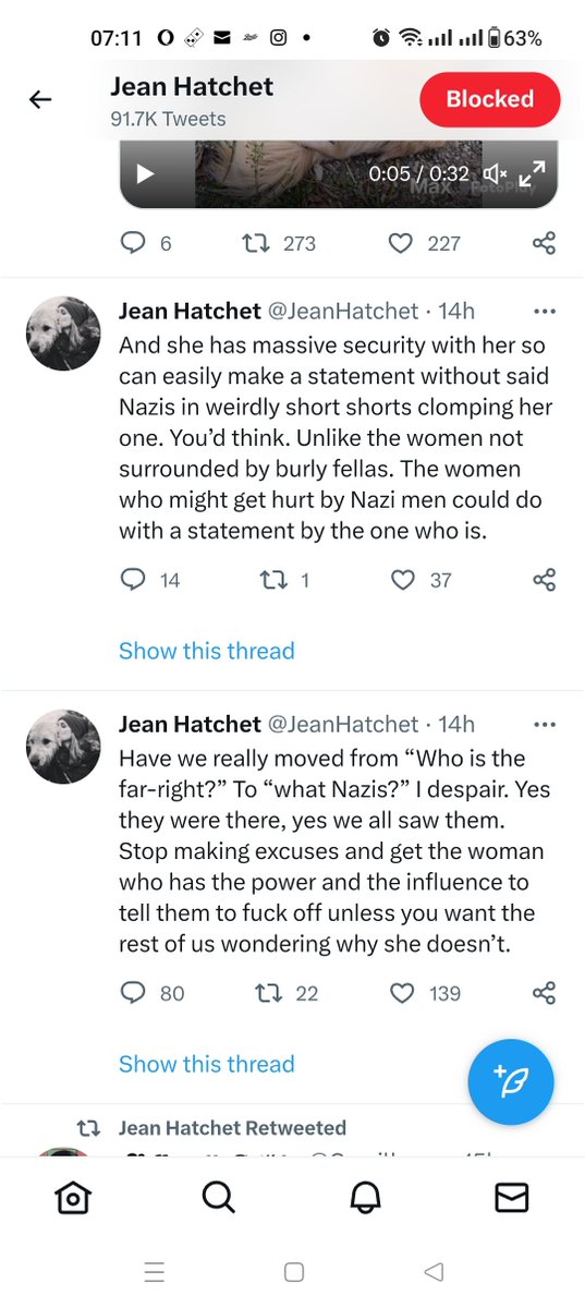 Kat Kitten KPSS on Twitter: "Women who like Jean Hatchet, that's your prerogative. But you can't ...