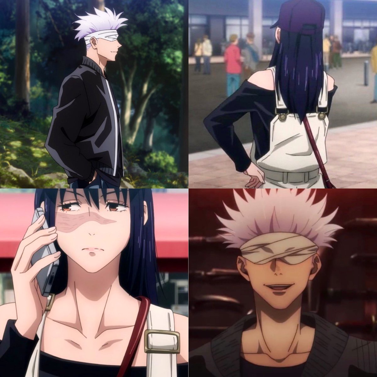 tamina 🦋 on Twitter: "Do we think Gojohime are matching their clothes whenever they go on a date ...