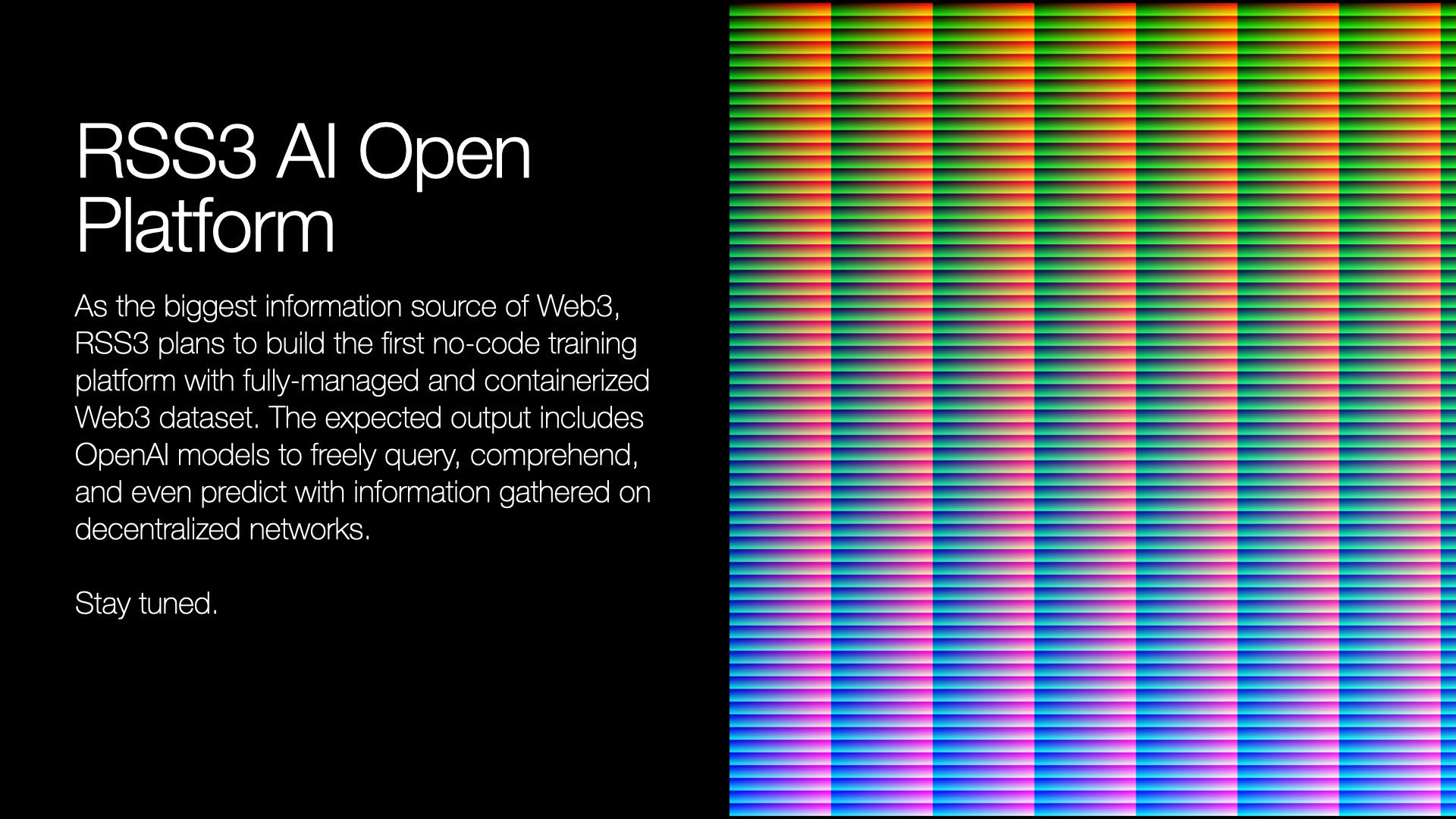 RSS3 on Twitter: "Introducing the RSS3 AI Open Platform. With #ChatGPT rapidly evolving, it’s ...