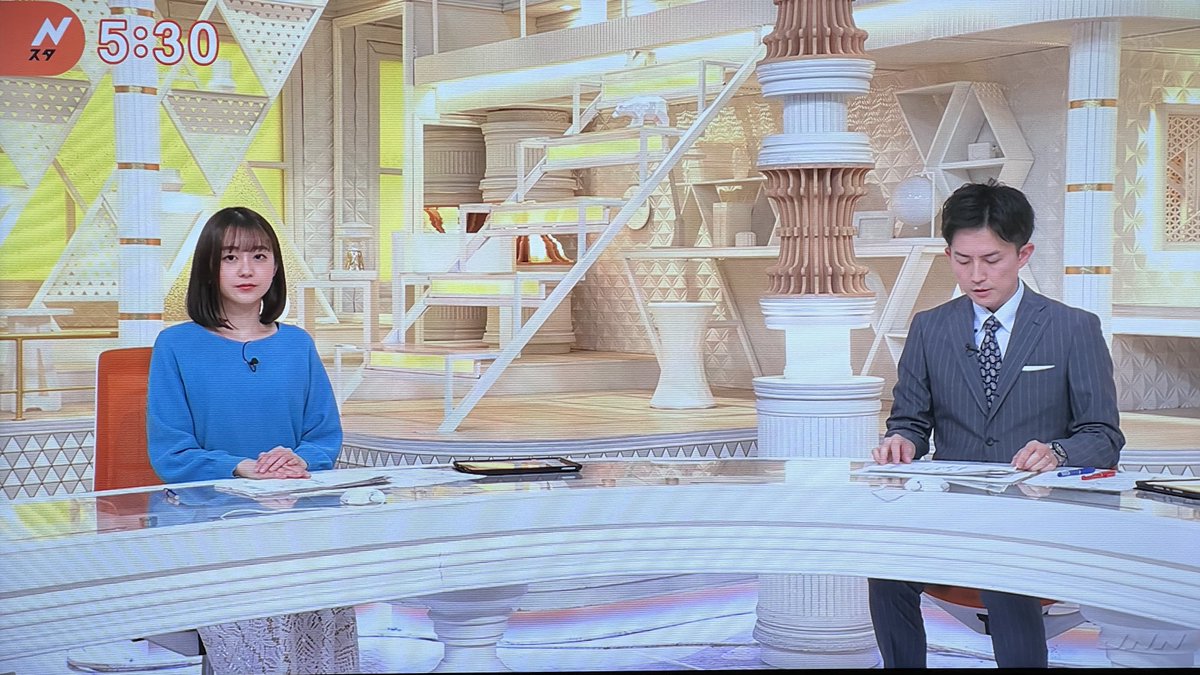 うがみな🍵@主にキー局女子アナオタク on Twitter: "2023年 3月19日 日🌸 日曜Nスタのわかばちゃん😃 #TBSテレビ #TBS #Nスタ #TBSアナウンサー #若林有子 ...