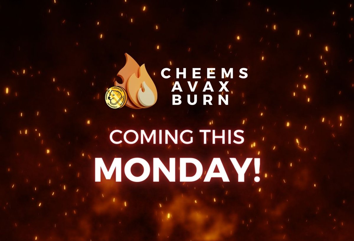 Cheems Inu on Twitter: "🔥 Get ready to start the next week hot with the burning of AVAX $CINU ...