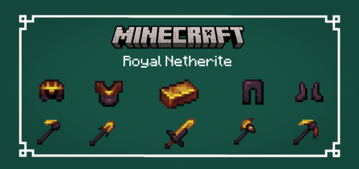 MCPEDL on Twitter: "Royal Netherite - Resource Pack - https://mcpedl.com/royal-netherite - By ...